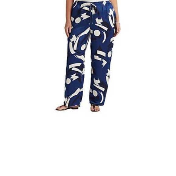 Lauren Ralph Lauren | Pants & Jumpsuits | Lauren Ralph Lauren Plus Size Geometric Print ...